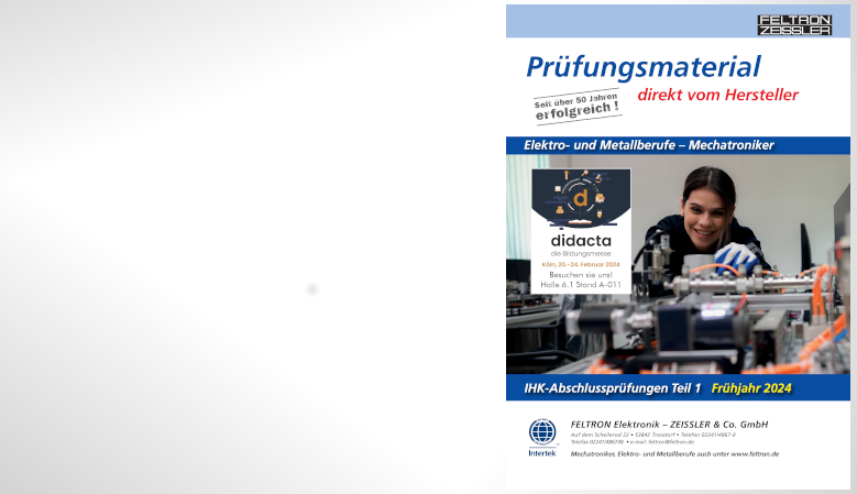 Prüfungsmaterial / Gehäuse / Metalltechnik - Feltron Zeissler Prüfungsmaterial / Gehäuse / Metalltechnik - Feltron Zeissler